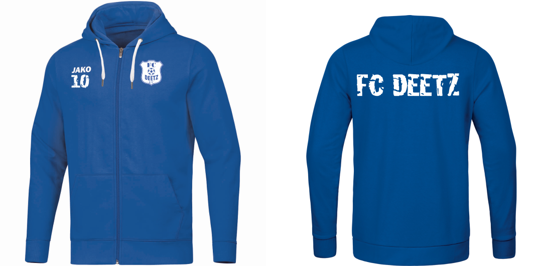 FC Deetz Kapuzenjacke Base | Training | FC Deetz | MEIN TEAM | Bresi-Store